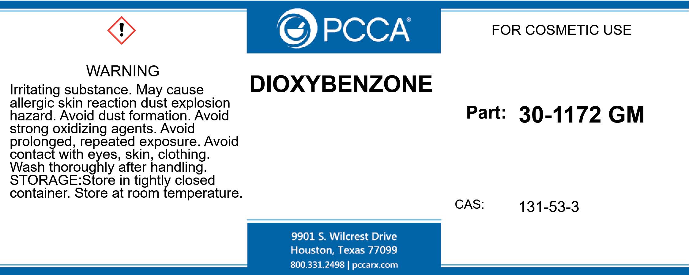 DIOXYBENZONE - PCCA