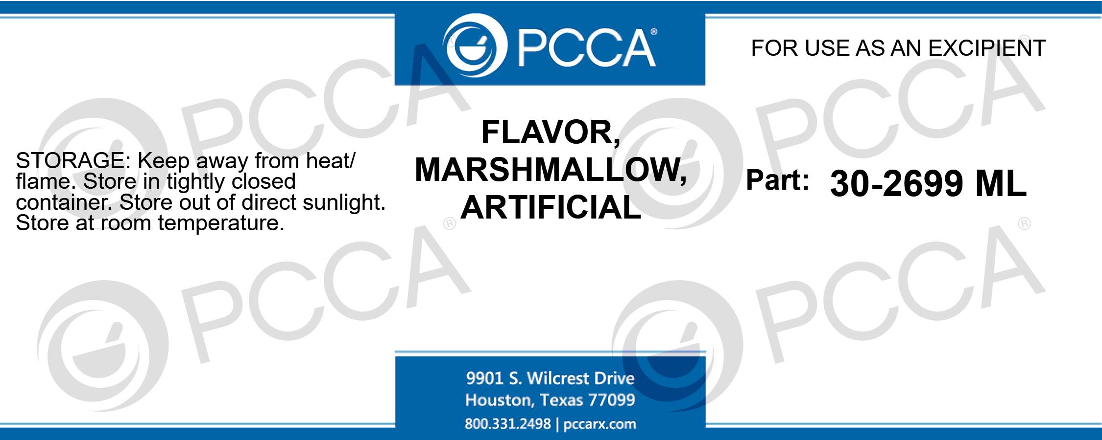 MARSHMALLOW, ARTIFICIAL - PCCA