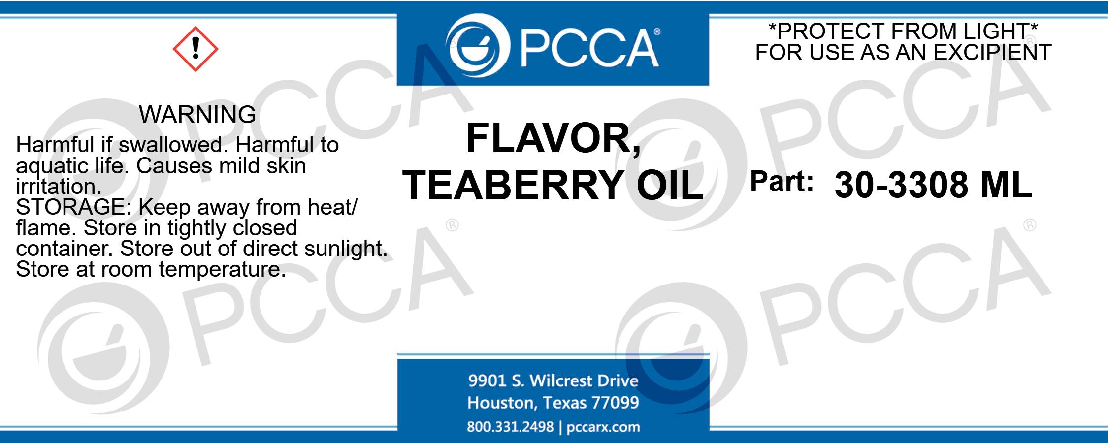 TEABERRY OIL - PCCA
