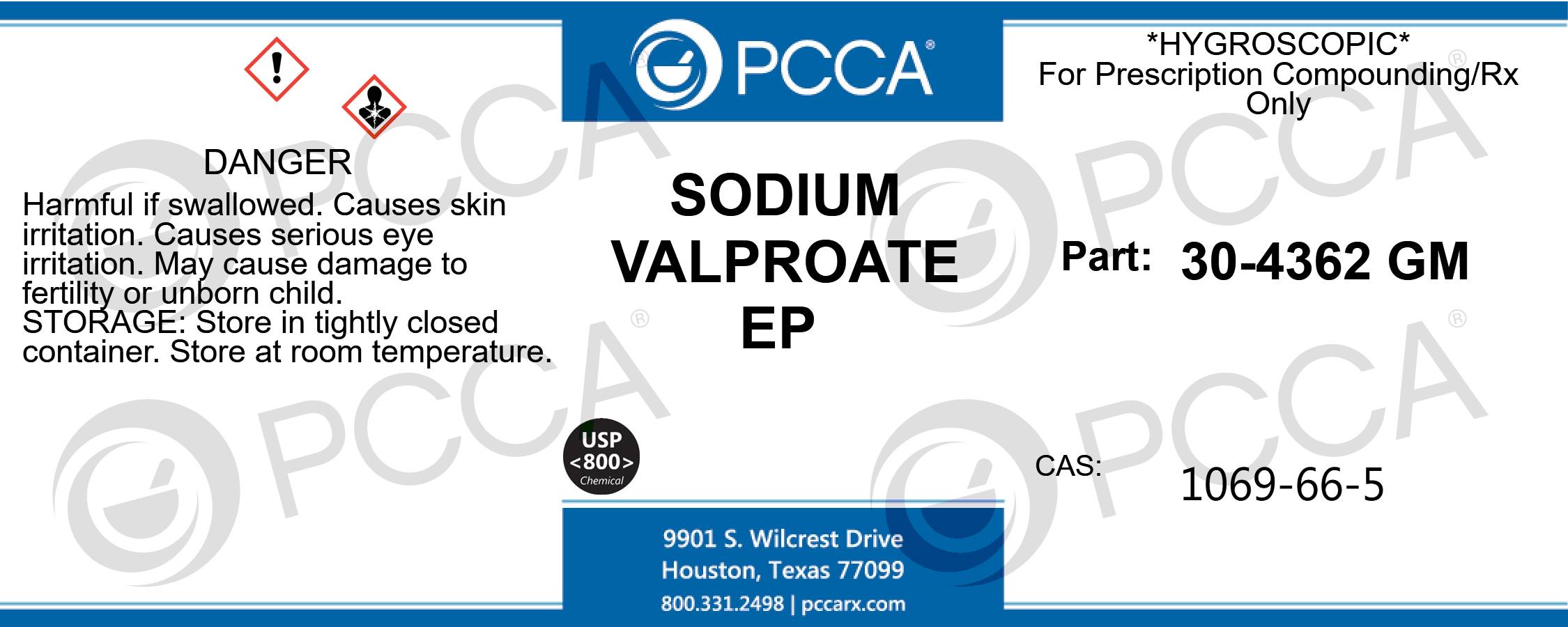 SODIUM VALPROATE EP - PCCA