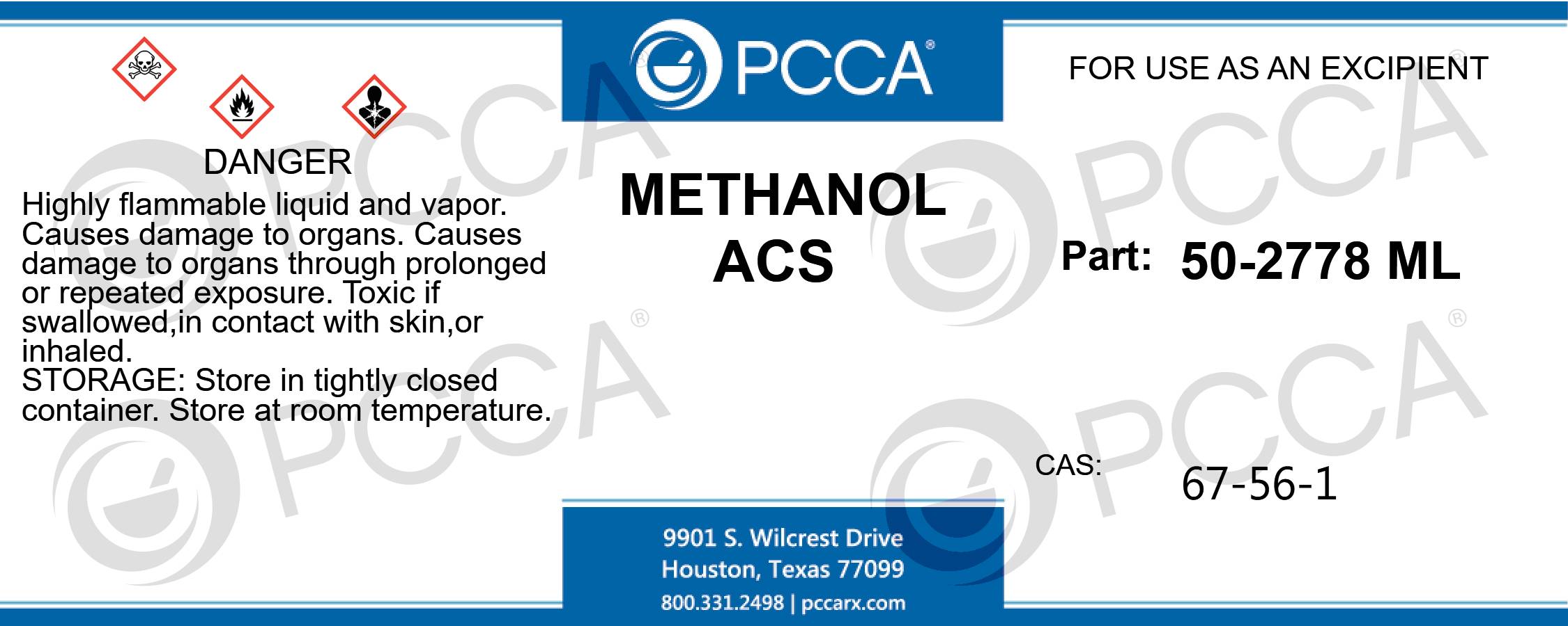 METHANOL ACS - PCCA