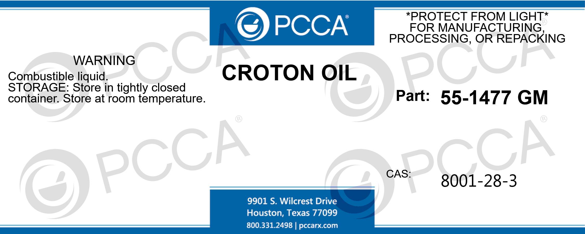 CROTON OIL - PCCA