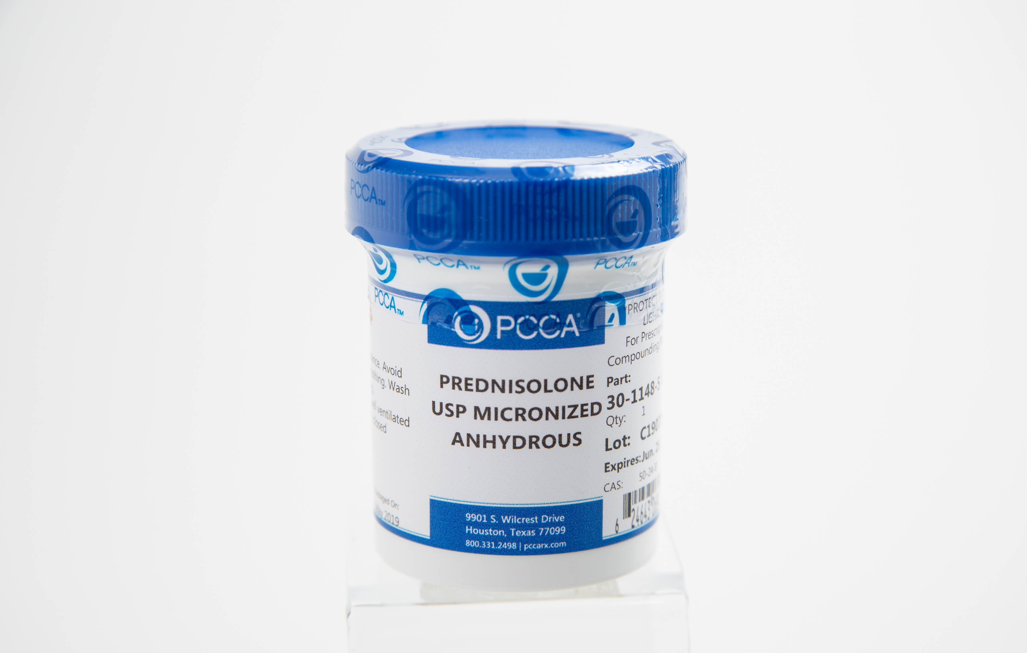 PREDNISOLONE USP MICRONIZED ANHYDROUS - PCCA