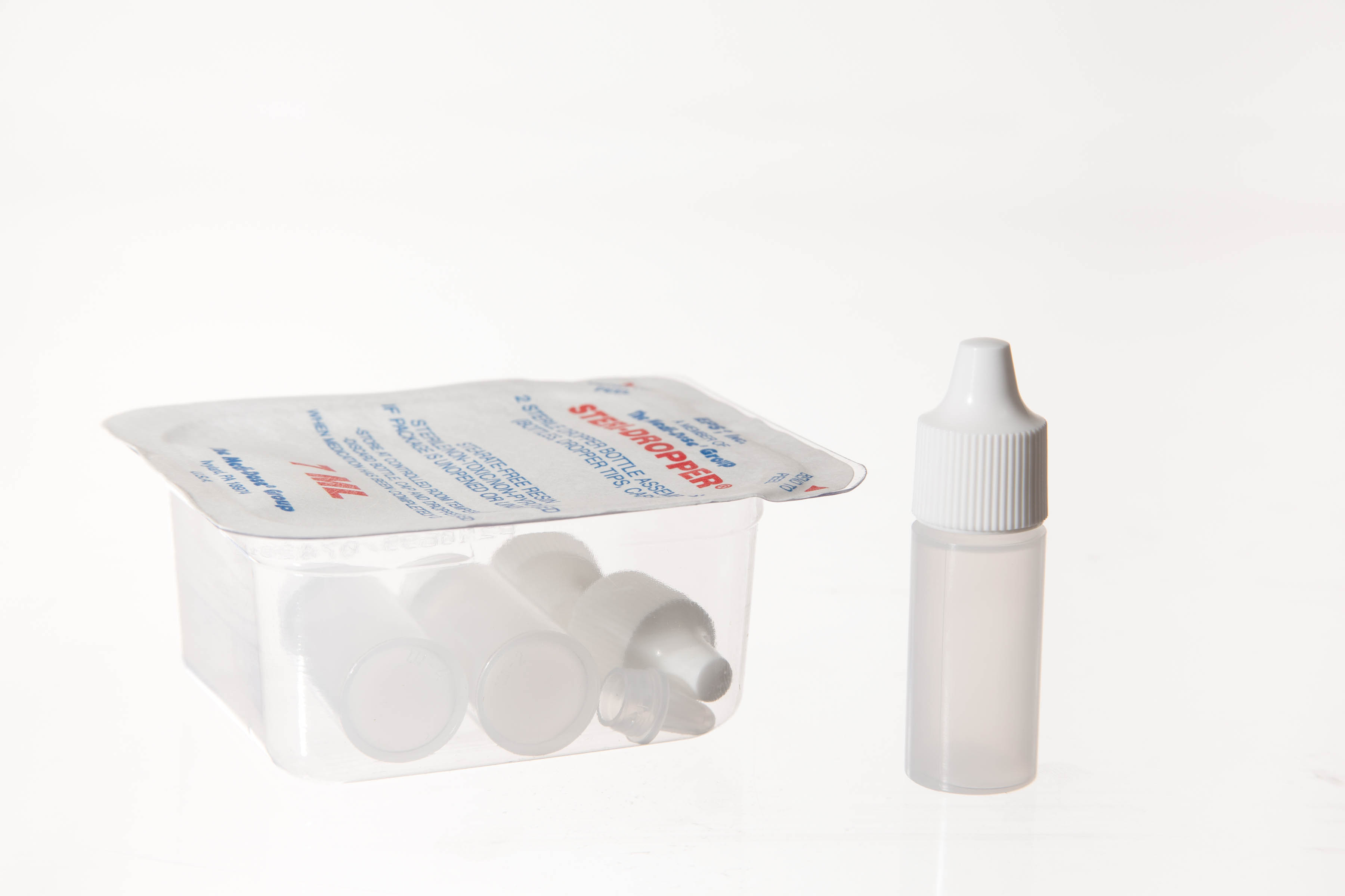 BOTTLE, DROPTAINER 7 ML STERILE (2 PER PACK) - PCCA