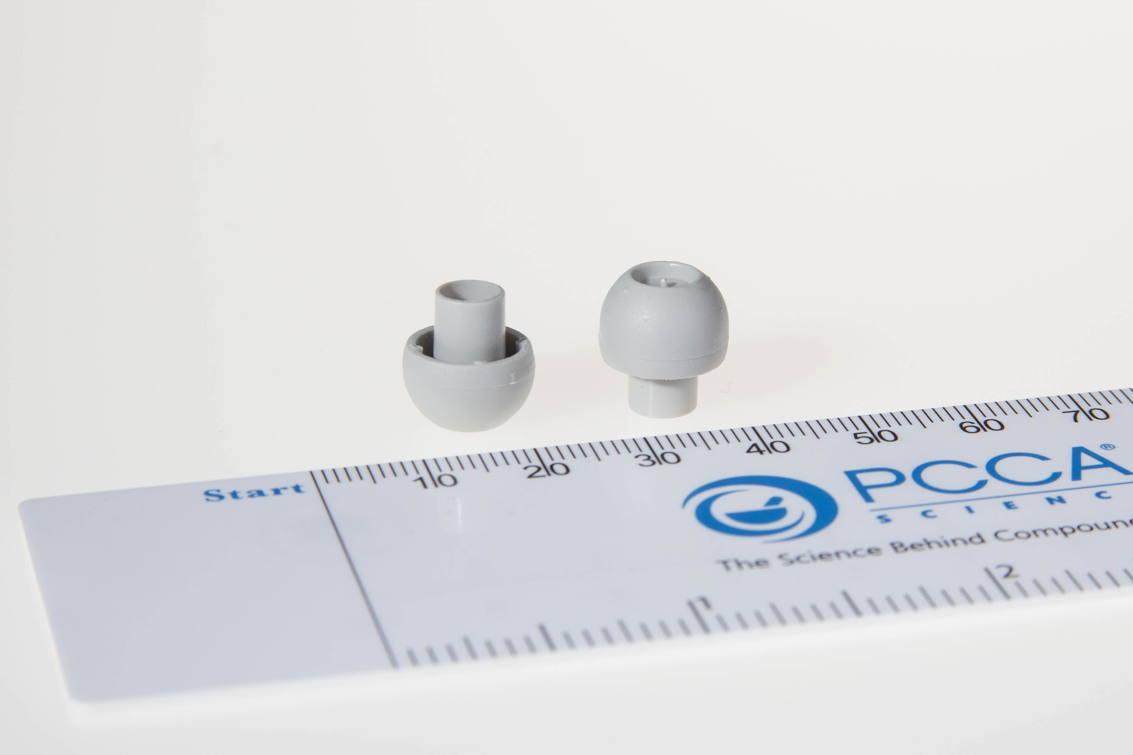 TIP CAPS FOR ORAL/TOPICAL SYRINGES, GRAY - PCCA