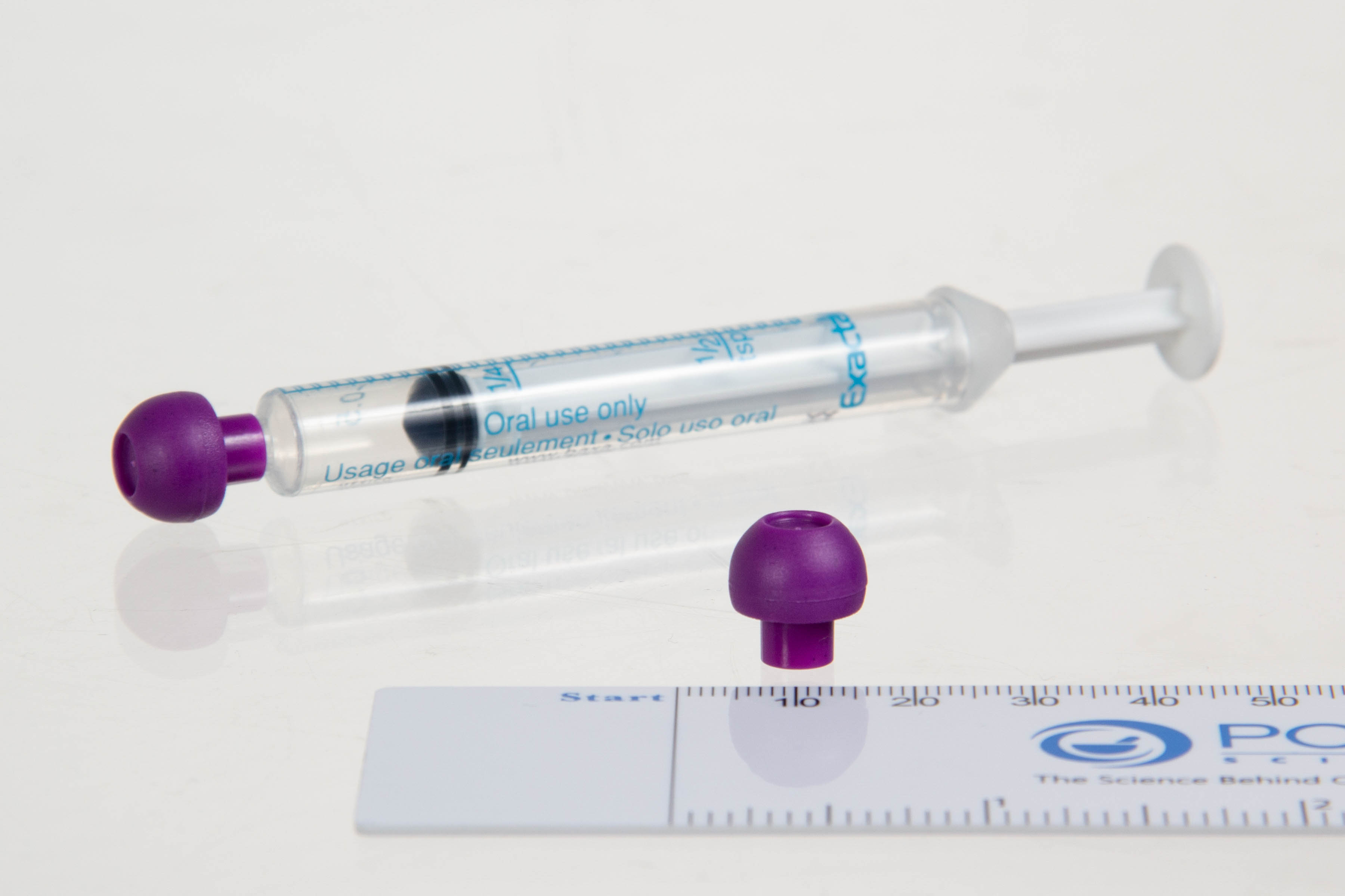 TIP CAPS FOR ORAL/TOPICAL SYRINGES, PURPLE - PCCA
