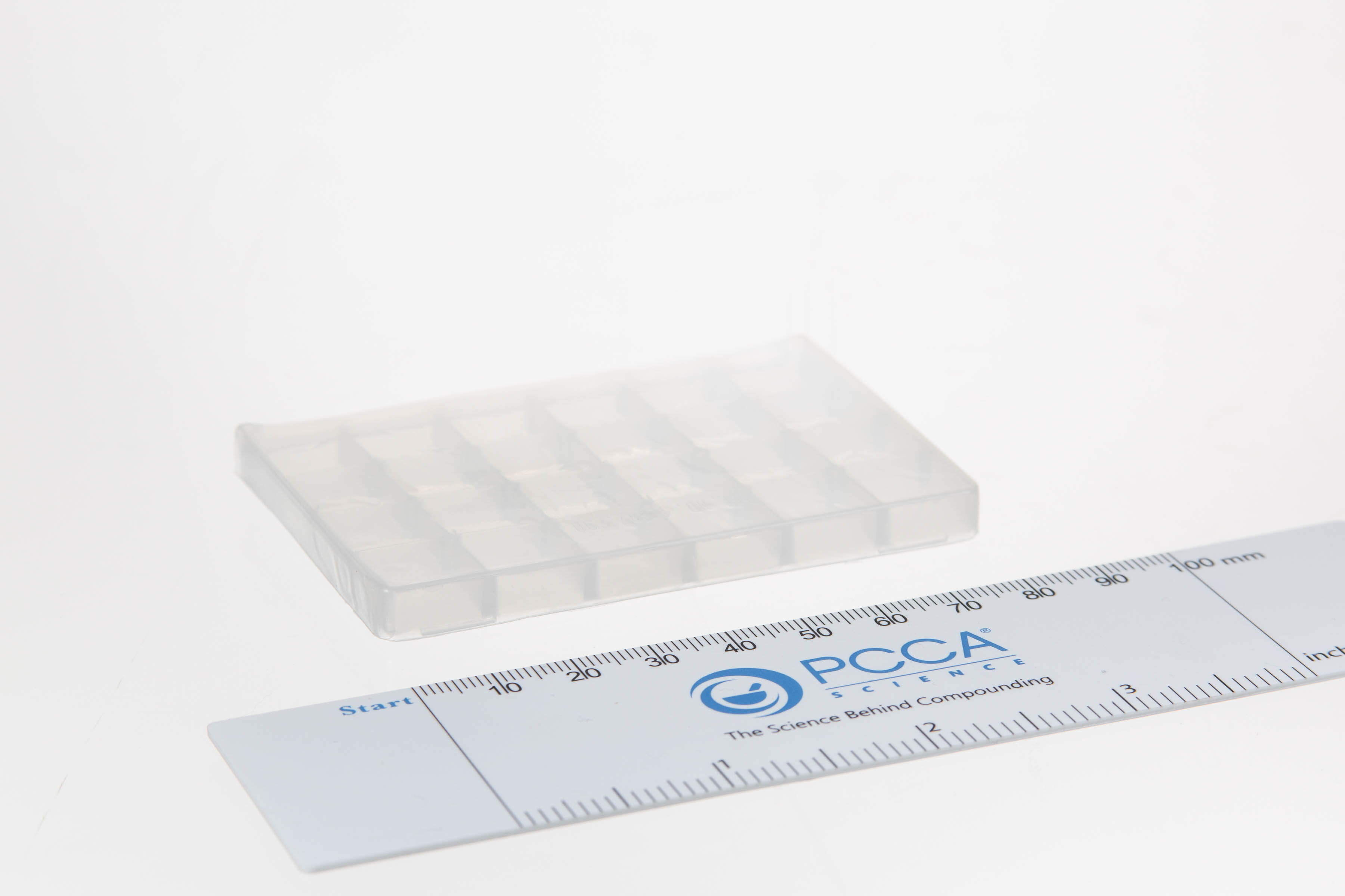 TROCHE MOLD, 24 CAVITY (NATURAL CLEAR) - PCCA